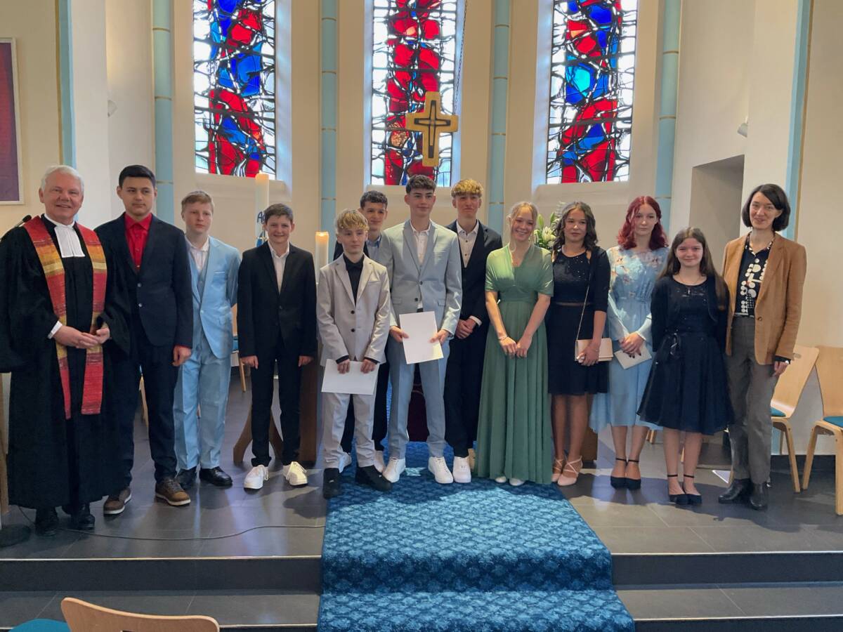 Konfirmation in Remagen – Evresi